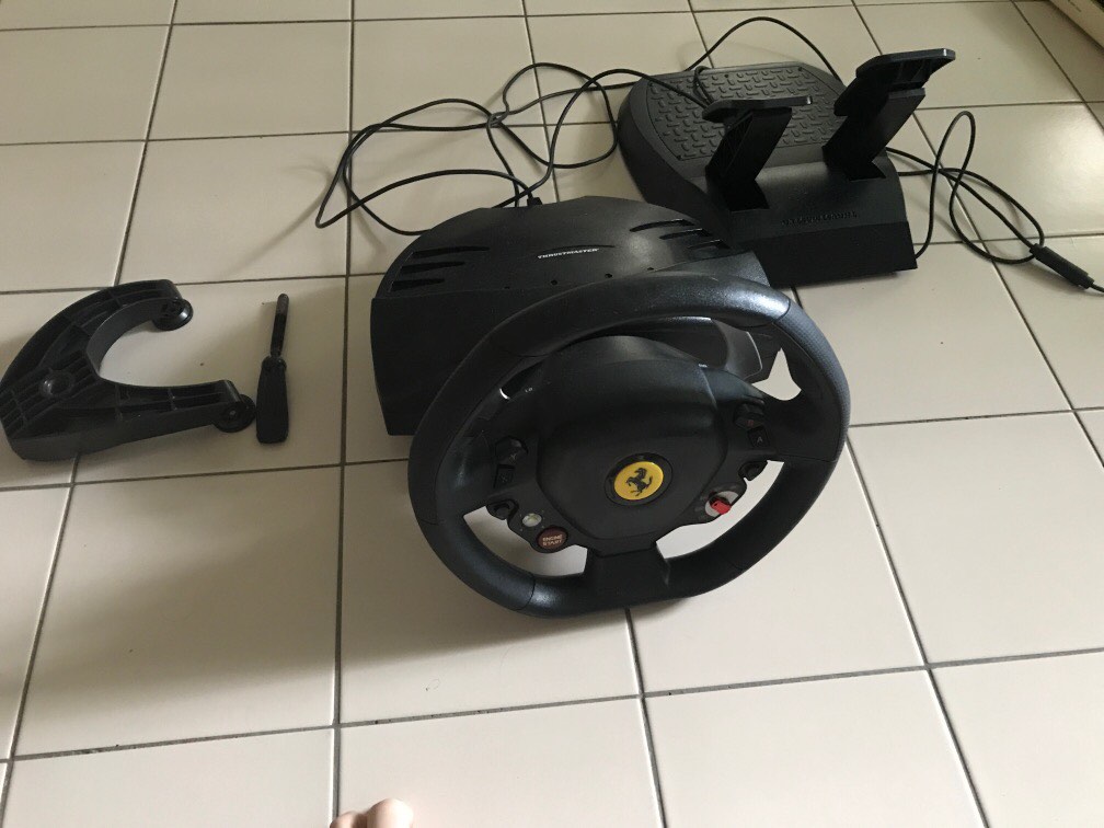 Thrustmaster Ferrari 458 Italia, Video Gaming, Gaming Accessories ...
