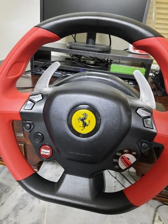 Thrustmaster Ferrari 458 Spider, Video Gaming, Gaming Accessories ...