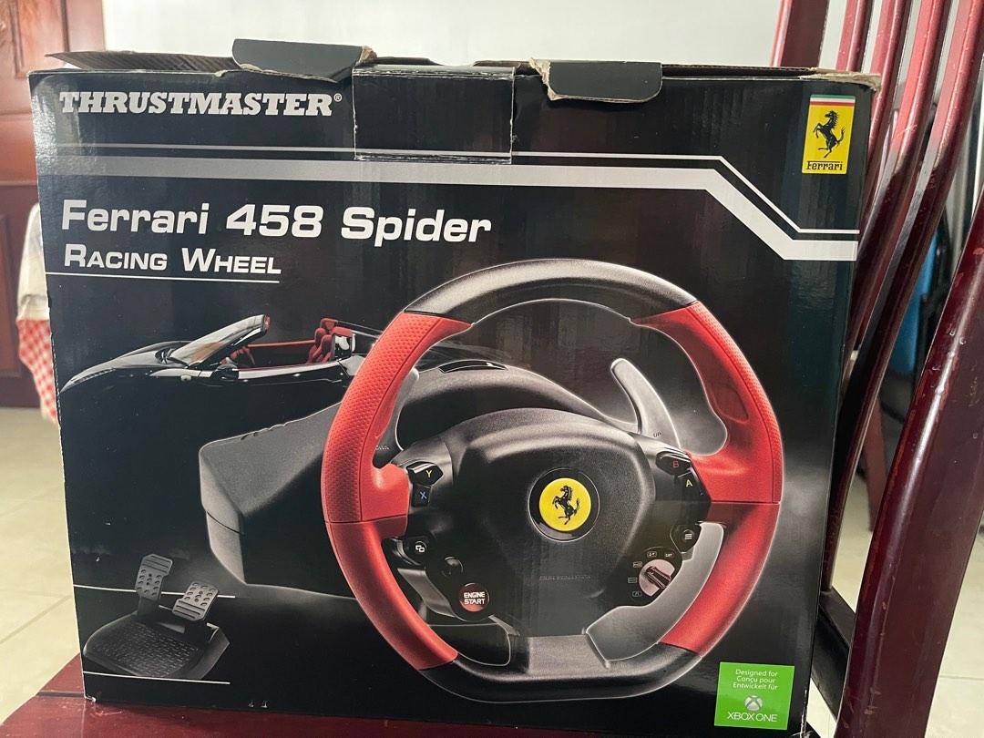 Thrustmaster Ferrari 458 Spider, Video Gaming, Gaming Accessories ...
