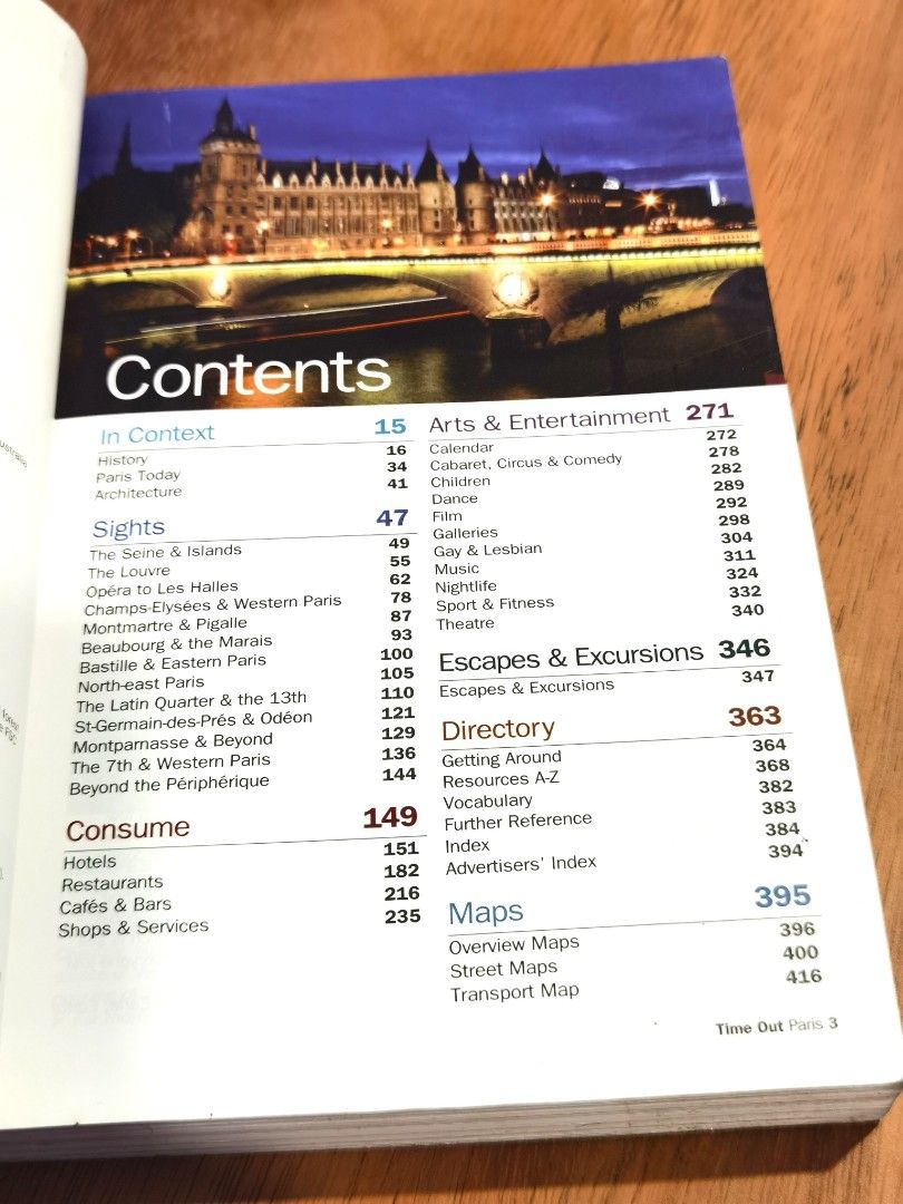 Time Out Paris Travel Guide Map Information History Buildings ...