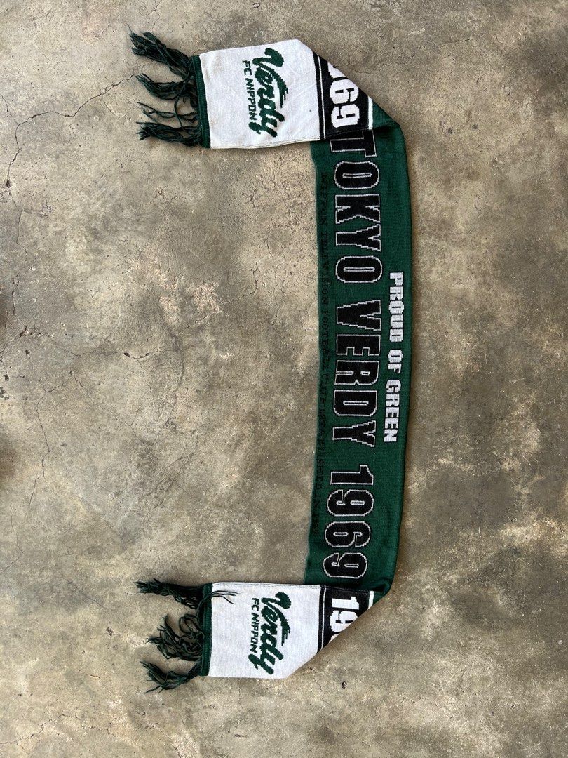 TOKYO VERDY FOOTBALL MUFFLER, Men's Fashion, Watches & Accessories ...