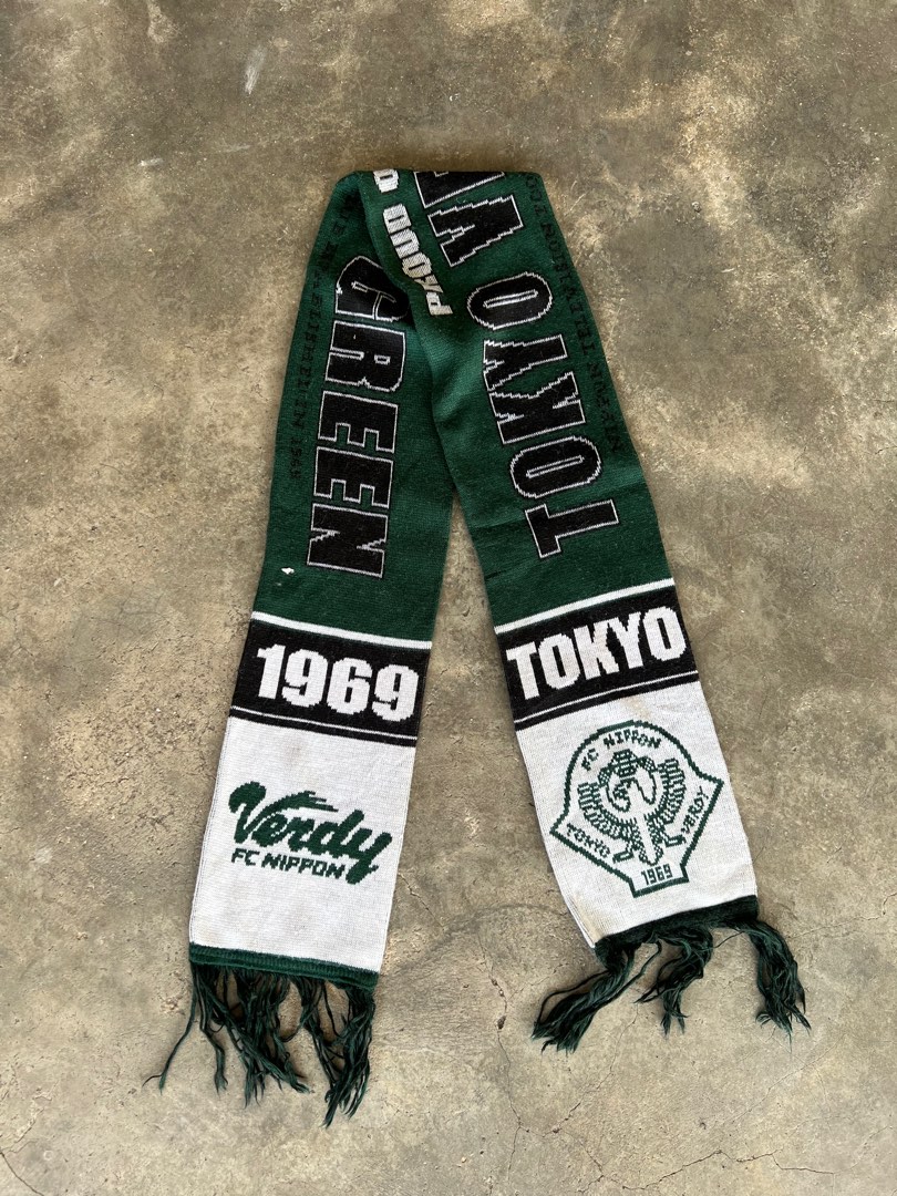 TOKYO VERDY FOOTBALL MUFFLER, Men's Fashion, Watches & Accessories ...