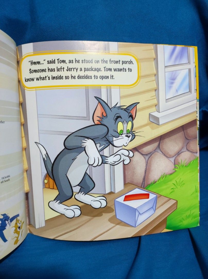Tom and Jerry book, Hobbies & Toys, Books & Magazines, Children's Books ...