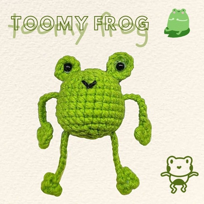toomy frog, Hobbies & Toys, Stationery & Craft, Handmade Craft on Carousell