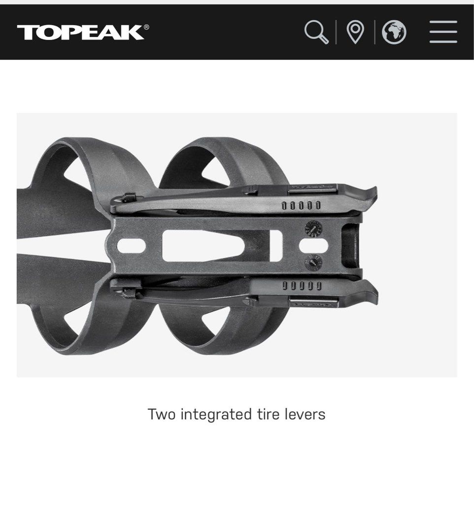 Topeak Saddle Tri-Cage and Omni-Backup Elite Mounting, Sports Equipment ...