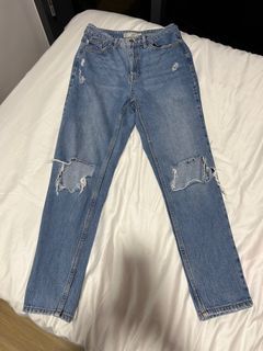 Zara Z1975 Mom Jeans, Women's Fashion, Bottoms, Jeans & Leggings on ...