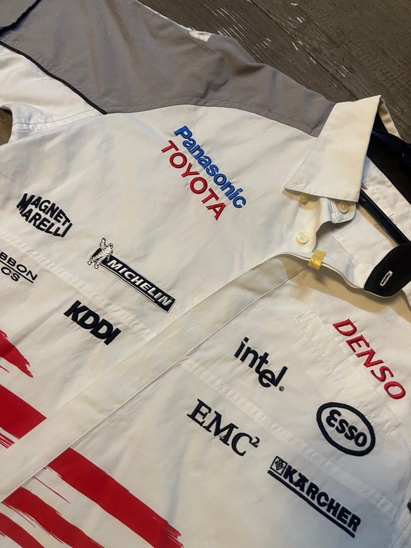 Toyota Racing Team Magnet Marelli Shirt, Men's Fashion, Tops & Sets ...