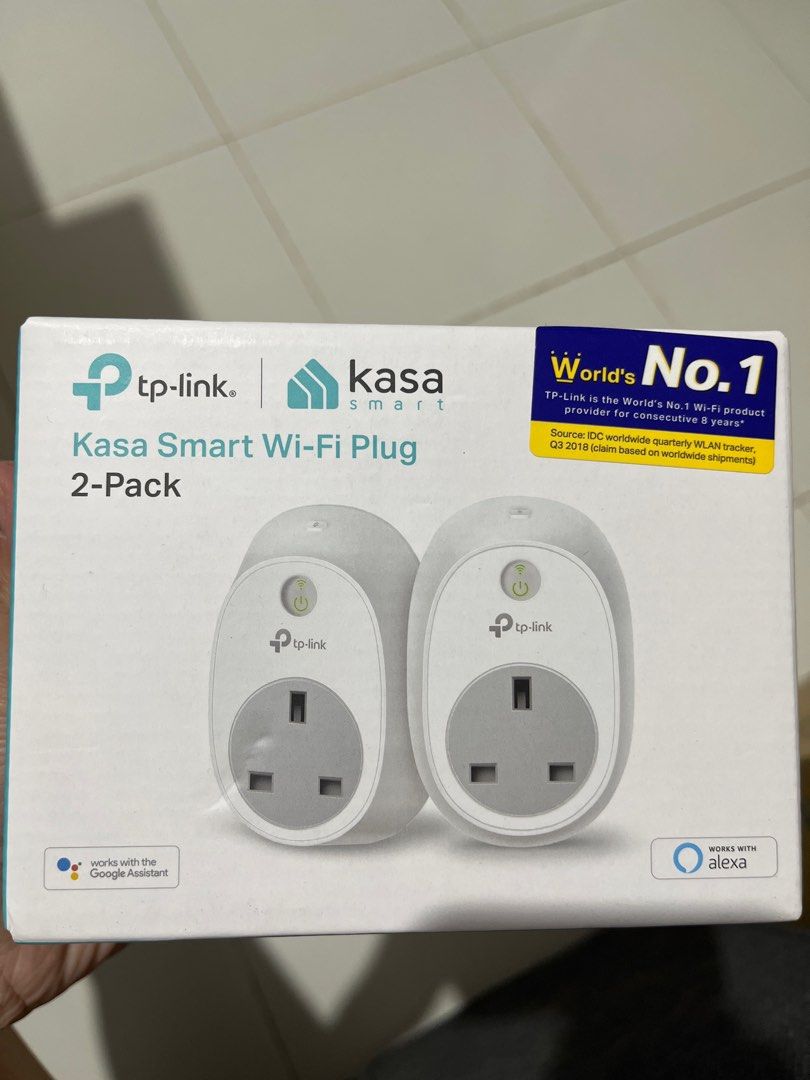 Tp-link Kasa Smart Wifi Plug (2-pack), TV & Home Appliances, Other Home ...