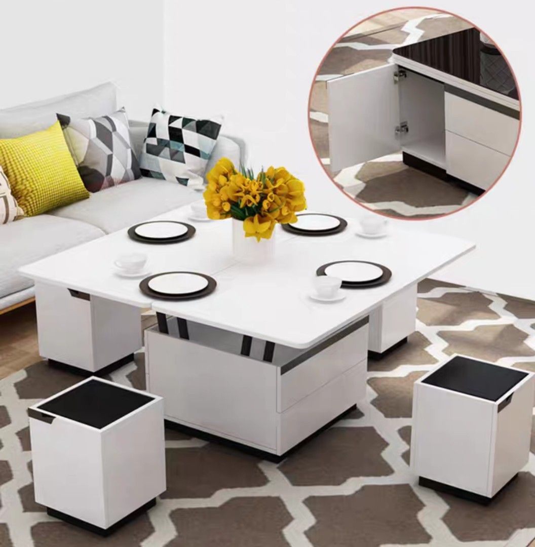 Transferable Convertible Coffee Table / Tea Table, Furniture & Home ...