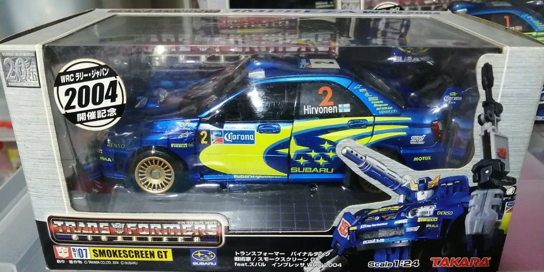 Transformers BT-01 Smokescreen Subaru Impreza, Hobbies & Toys, Toys ...