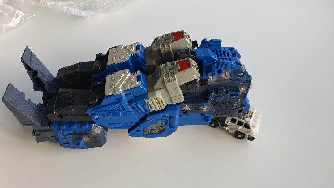 Transformers energon superlink Ultra Magnus Overload complete rare ...