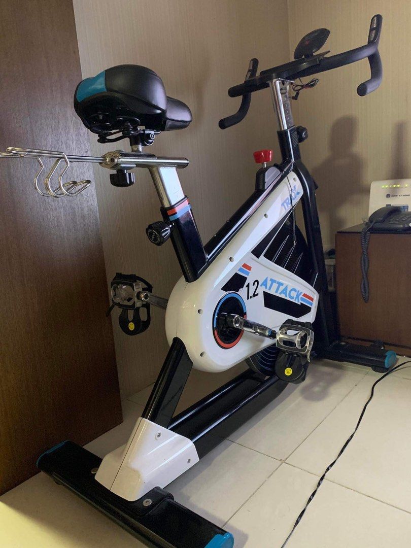 Trax Attack 1.2 Stationary Bike Smooth and Quiet Belt Drive ...