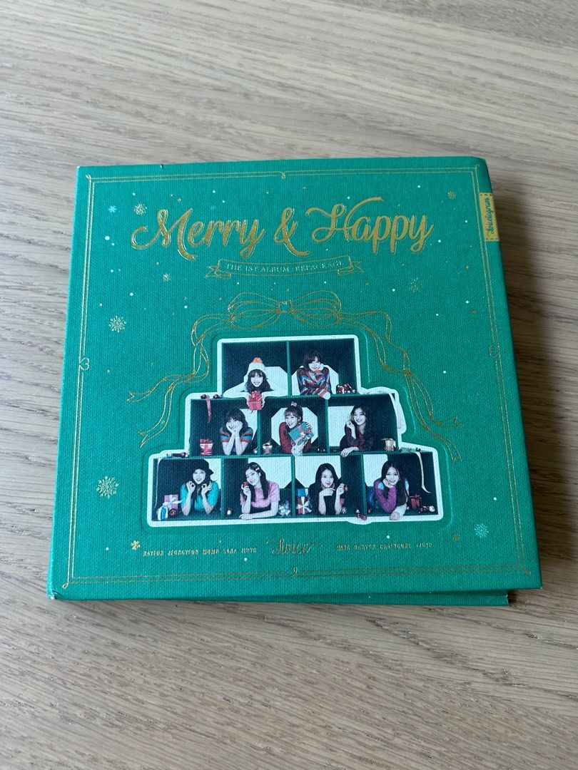 twice merry and happy album, Hobbies & Toys, Memorabilia & Collectibles, K-Wave on Carousell