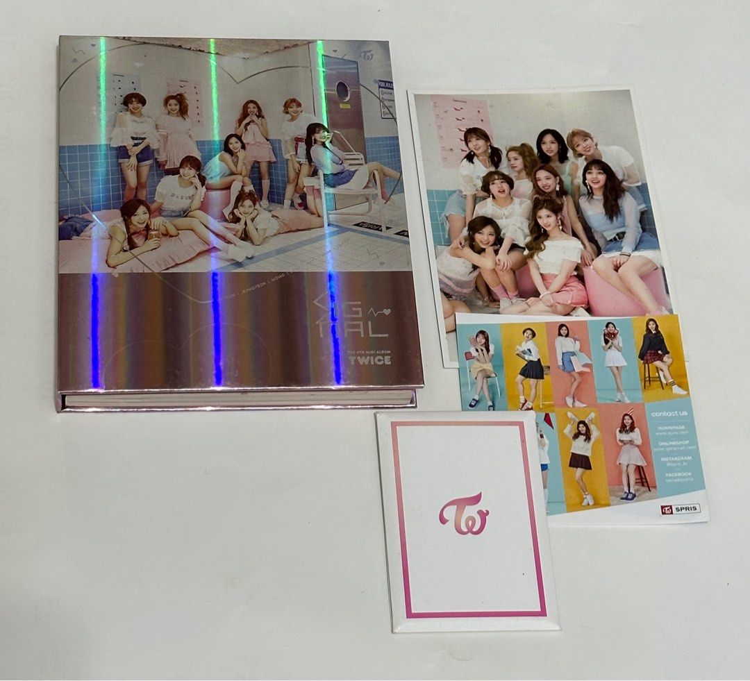 Twice signal 專輯, 書籍、休閒與玩具, 收藏、紀念品, 明星週邊在旋轉拍賣