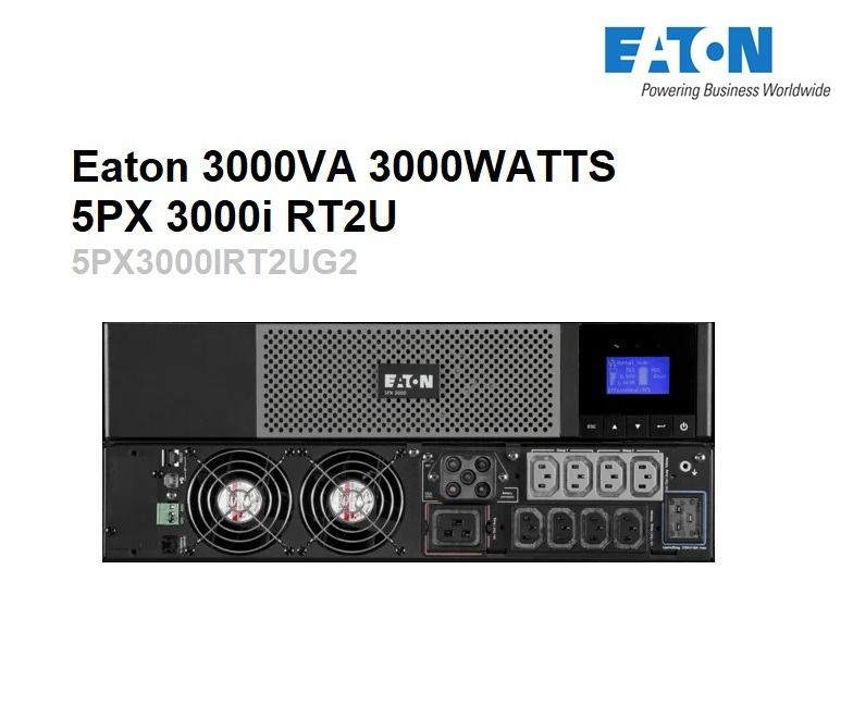 UPS- Eaton 5PX 3000i 3000VA 3000WATTS Rack/Tower 2U UPS, Computers ...