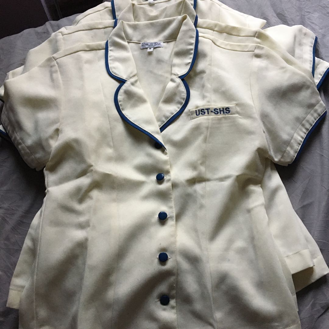 UST SHS Women’s Type A Uniform, Women's Fashion, Dresses & Sets, Sets ...