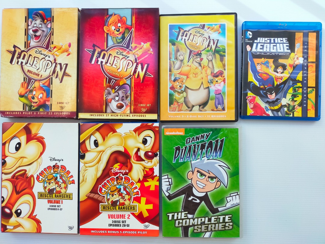 Various Cartoon DVD Box Sets, Hobbies & Toys, Music & Media, CDs & DVDs ...