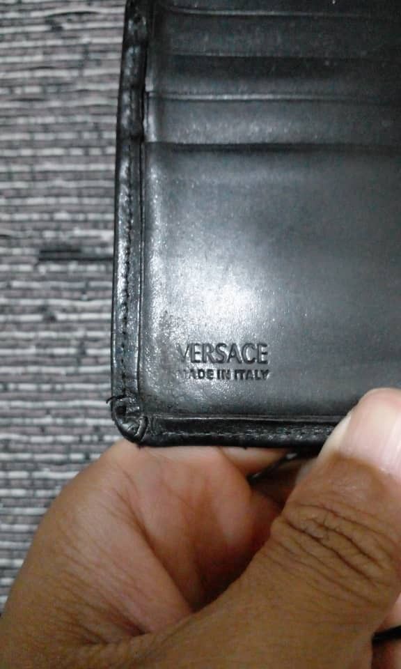 Versace wallet, Men's Fashion, Watches & Accessories, Wallets & Card ...