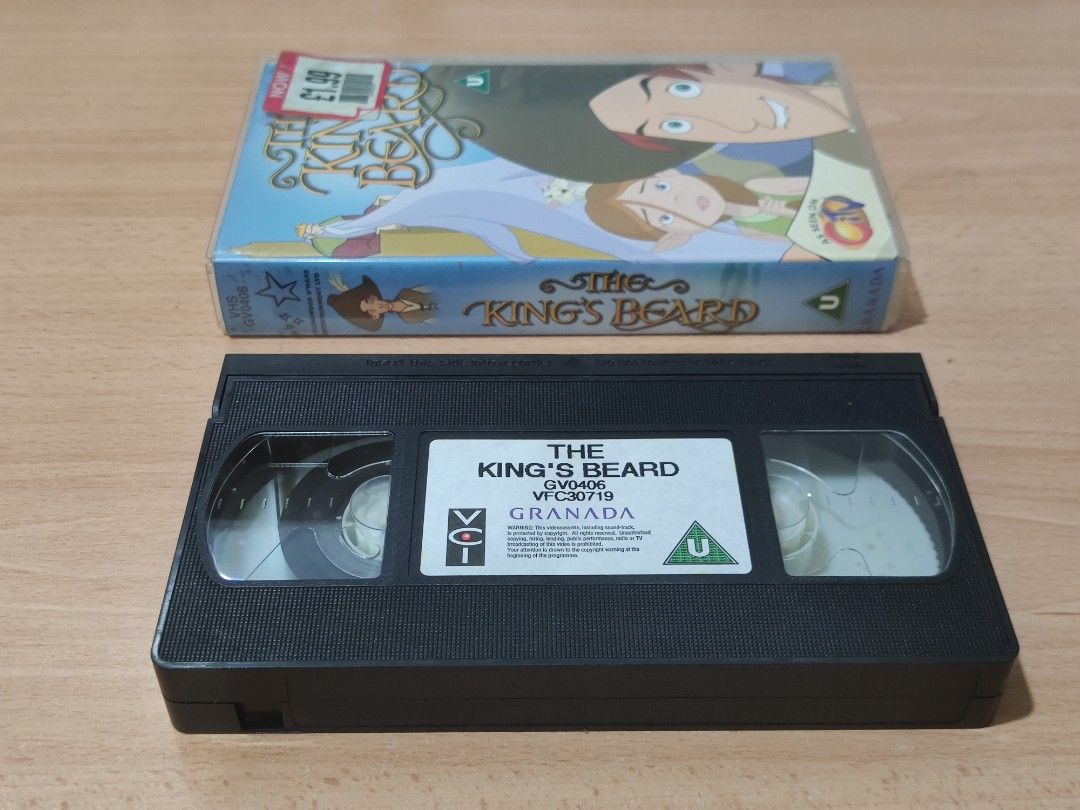 (VHS) The King's Beard, Hobbies & Toys, Music & Media, CDs & DVDs on Carousell