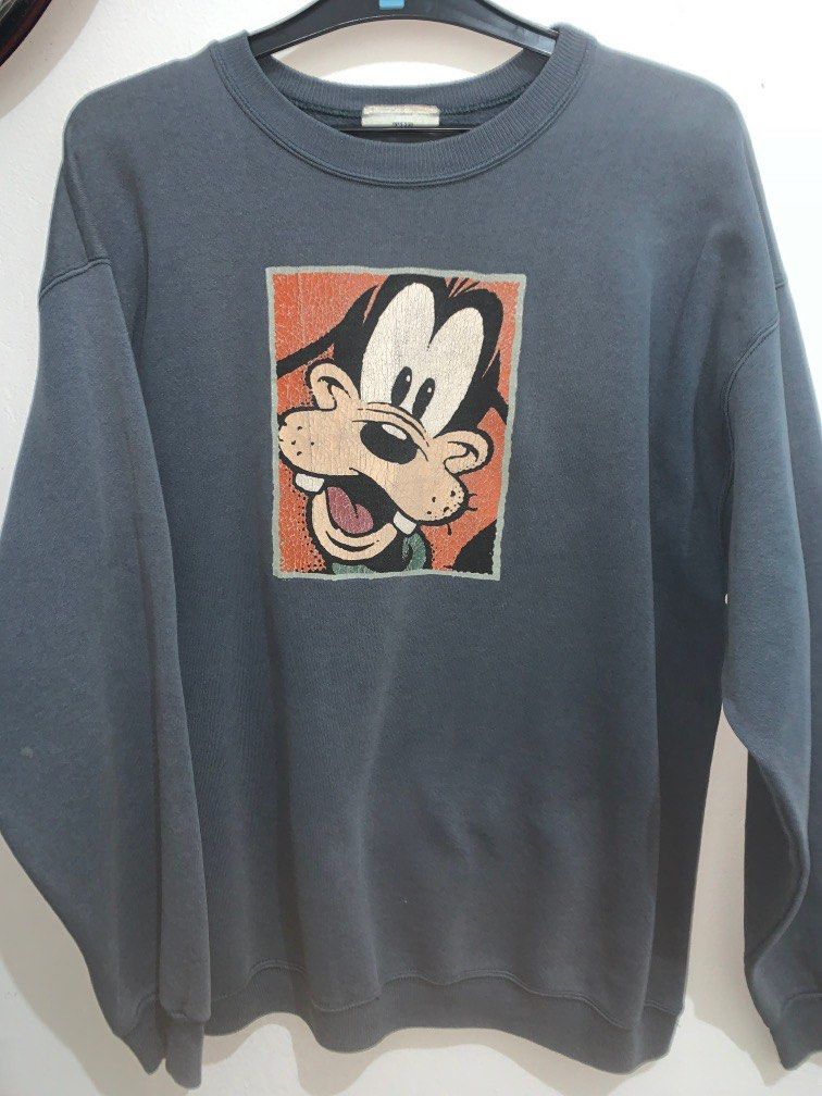 vintage disney goofy sweater, Fesyen Pria, Pakaian , Baju Luaran di ...