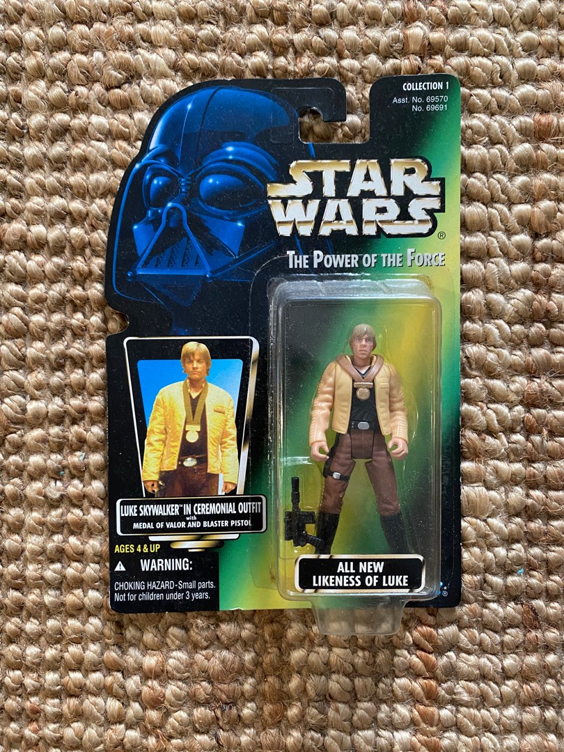 Vintage NOS Star Wars Luke Skywalker Action Figure 1996, Hobbies & Toys ...