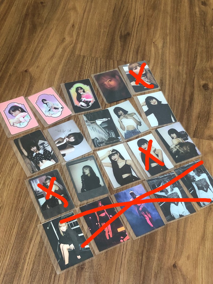 wts blackpink lisa photocards, Hobbies & Toys, Memorabilia ...