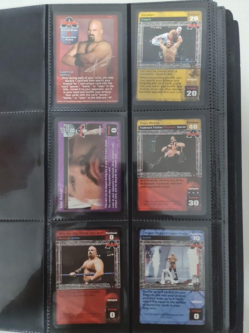 WWE WWF Raw Deal Cards - A-Train, Hobbies & Toys, Toys & Games on Carousell