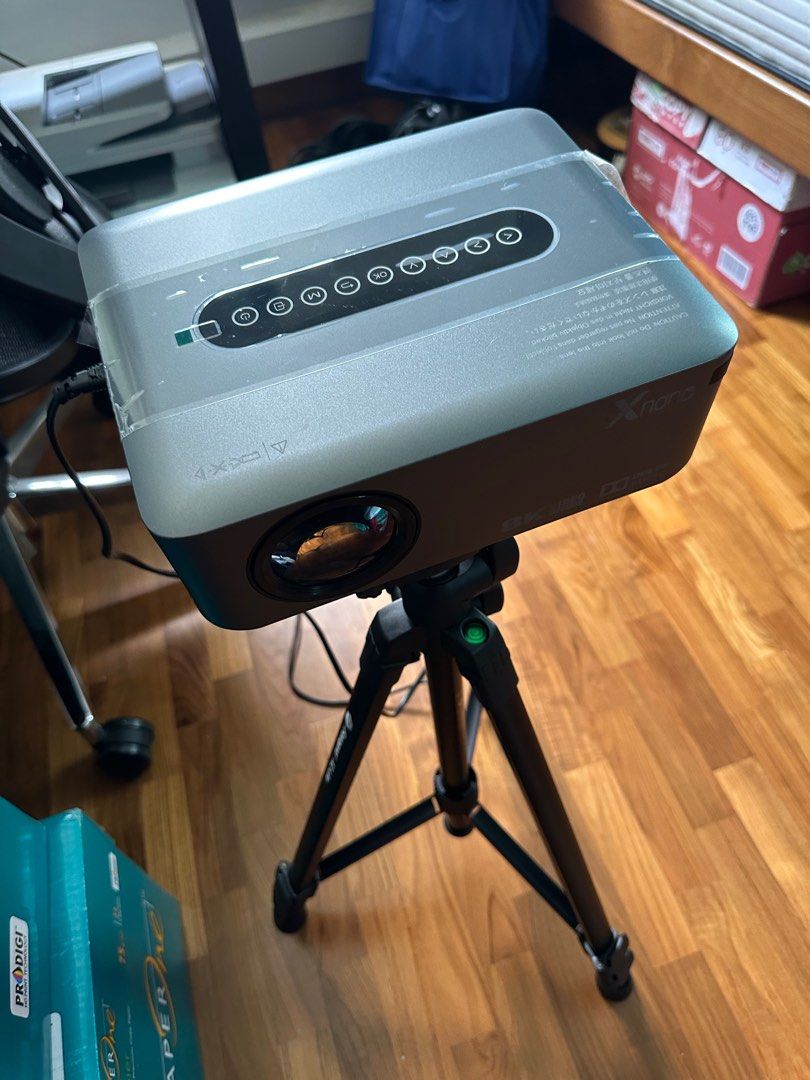 Xnano X1 projector, TV & Home Appliances, TV & Entertainment ...