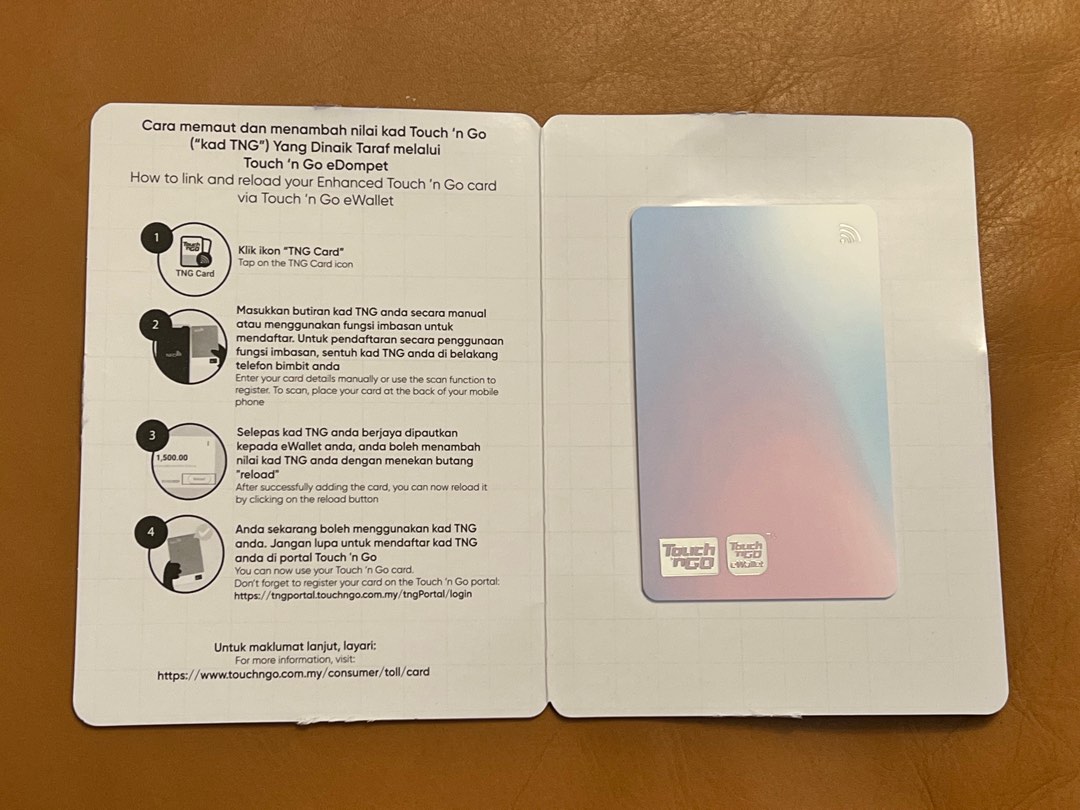 100% unopened Touch n Go (TNG) ewallet NFC card, Car Accessories ...