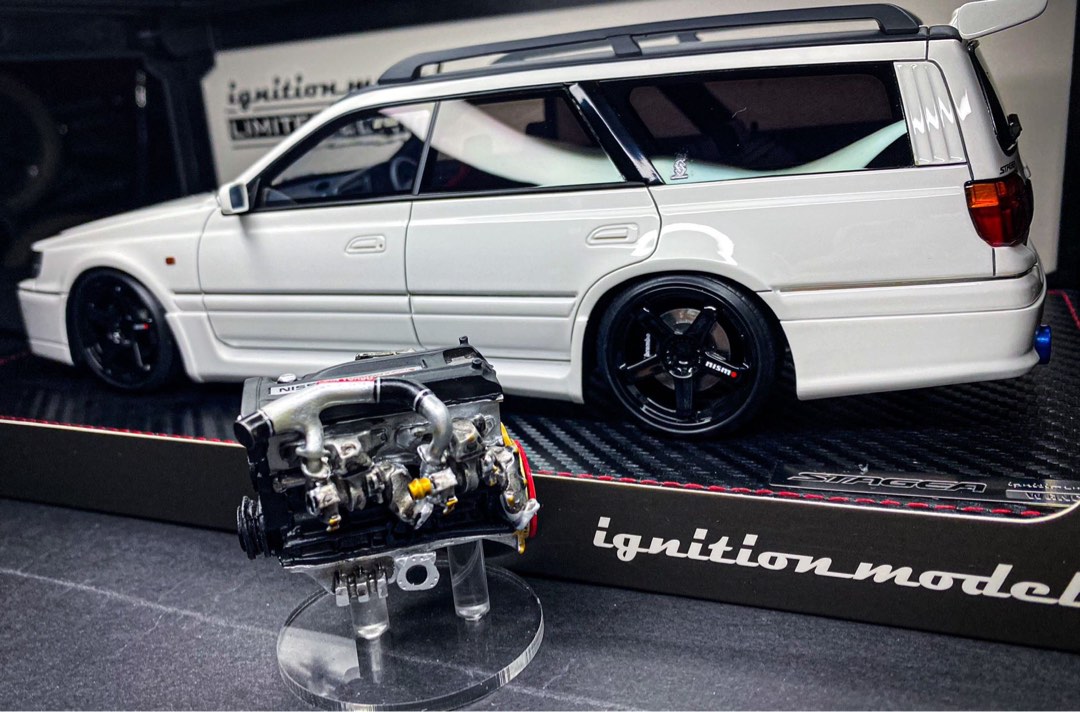 1/18 Ignition Model IG2889 Nissan Stagea 260RS Nismo LMGT4, 興趣及遊戲, 玩具 ...