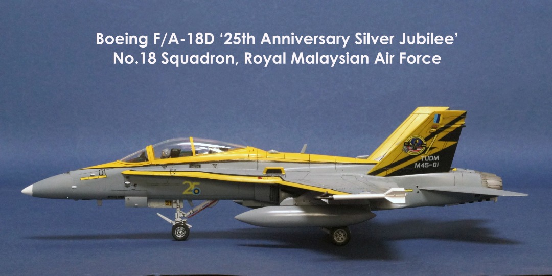 1/72 Hornet fighter TUDM, RMAF 25th Anniversary, Hobbies & Toys ...