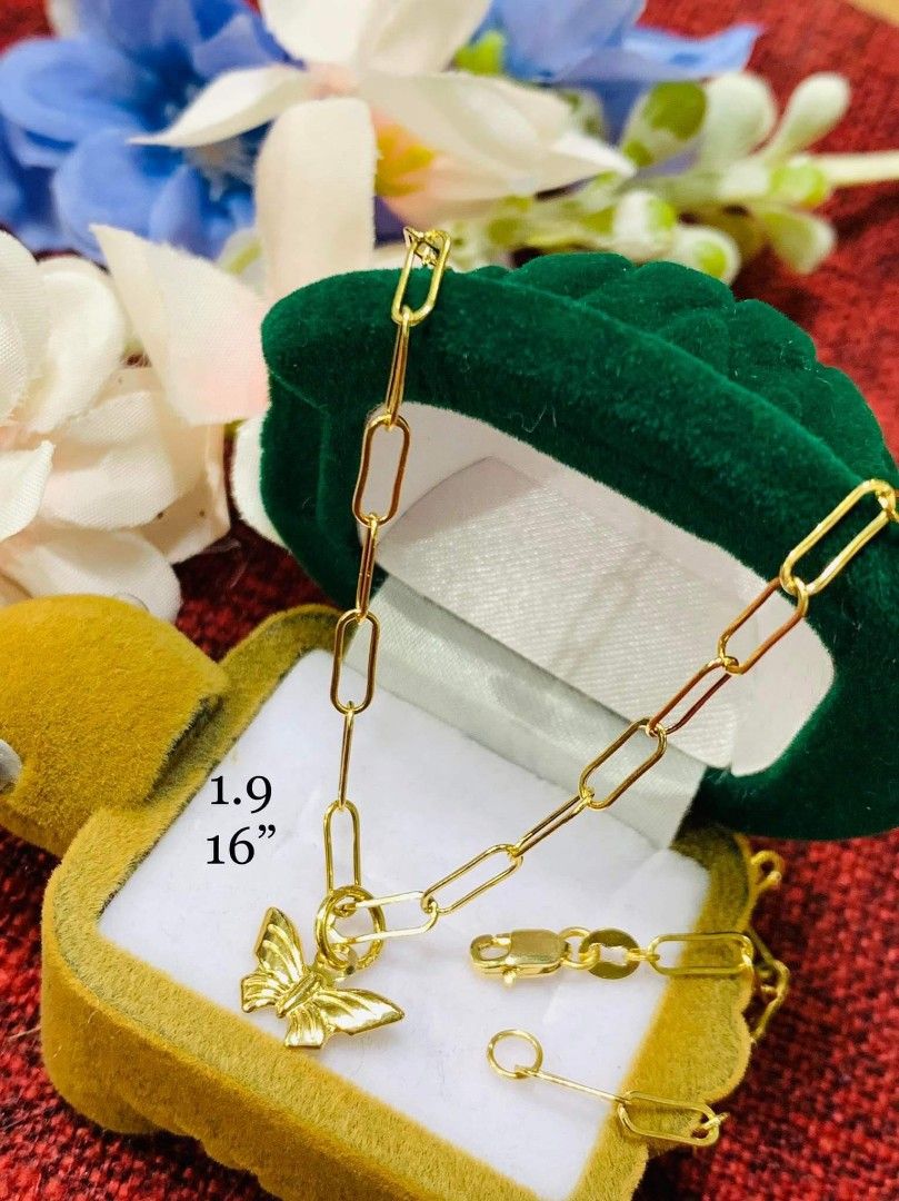 18k AUTHENTIC REAL SAUDI GOLD NECKLACE on Carousell