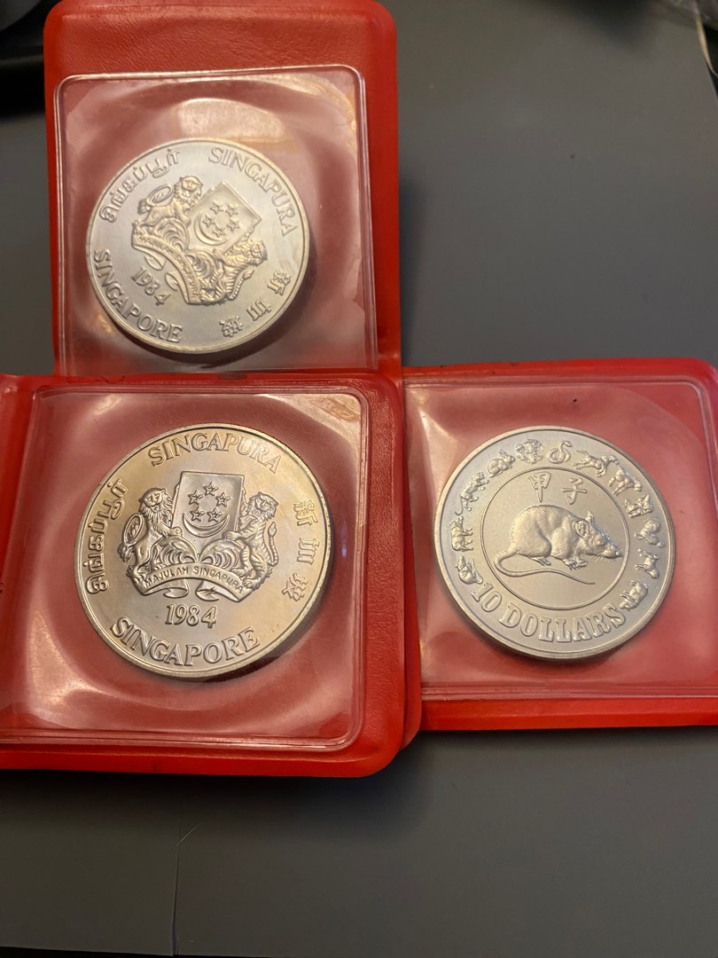1984 Year of the Rat $10 Coins, Hobbies & Toys, Memorabilia ...