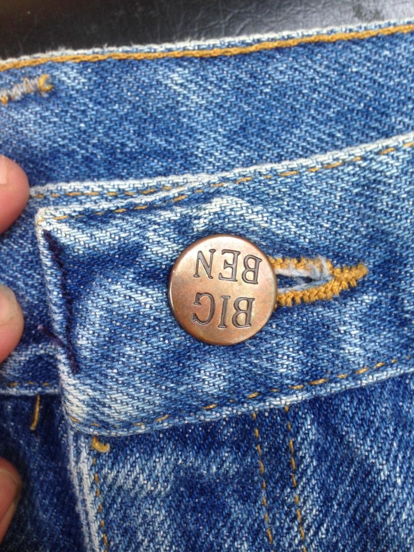 1990's Big Ben Wrangler Made in USA Jeans on Carousell