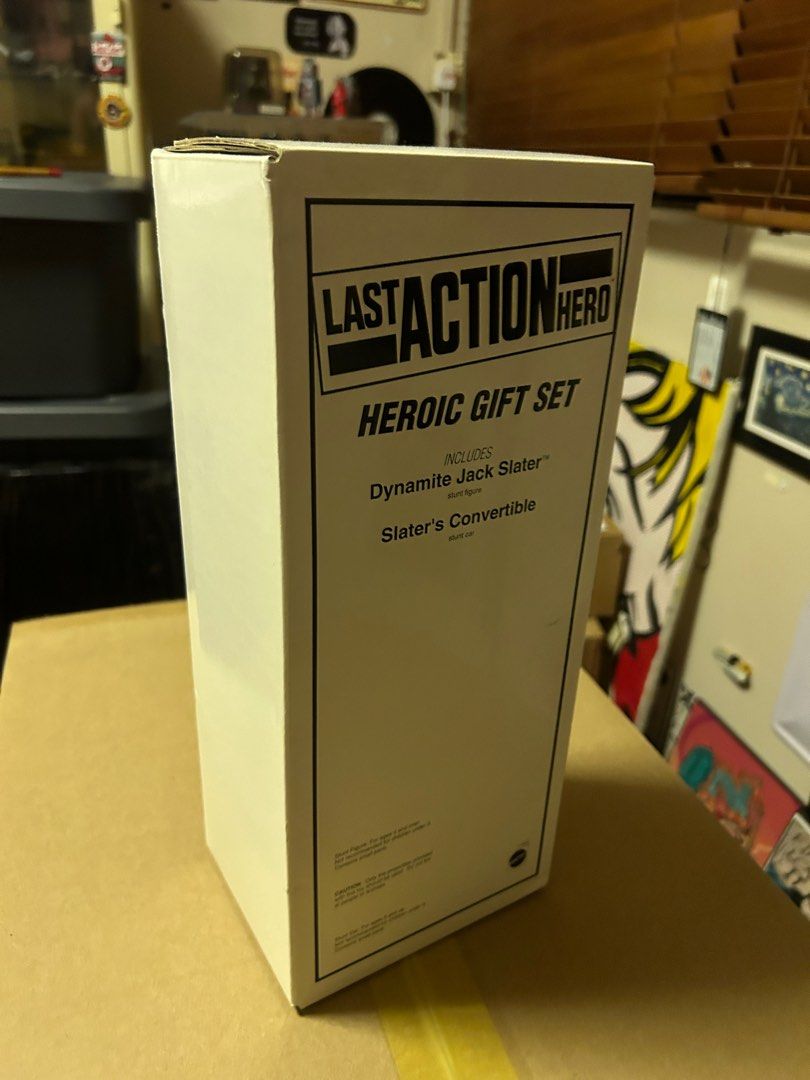 1993 MATTEL LAST ACTION HERO - HEROIC GIFT SET - DYNAMITE JACK SLATER ...