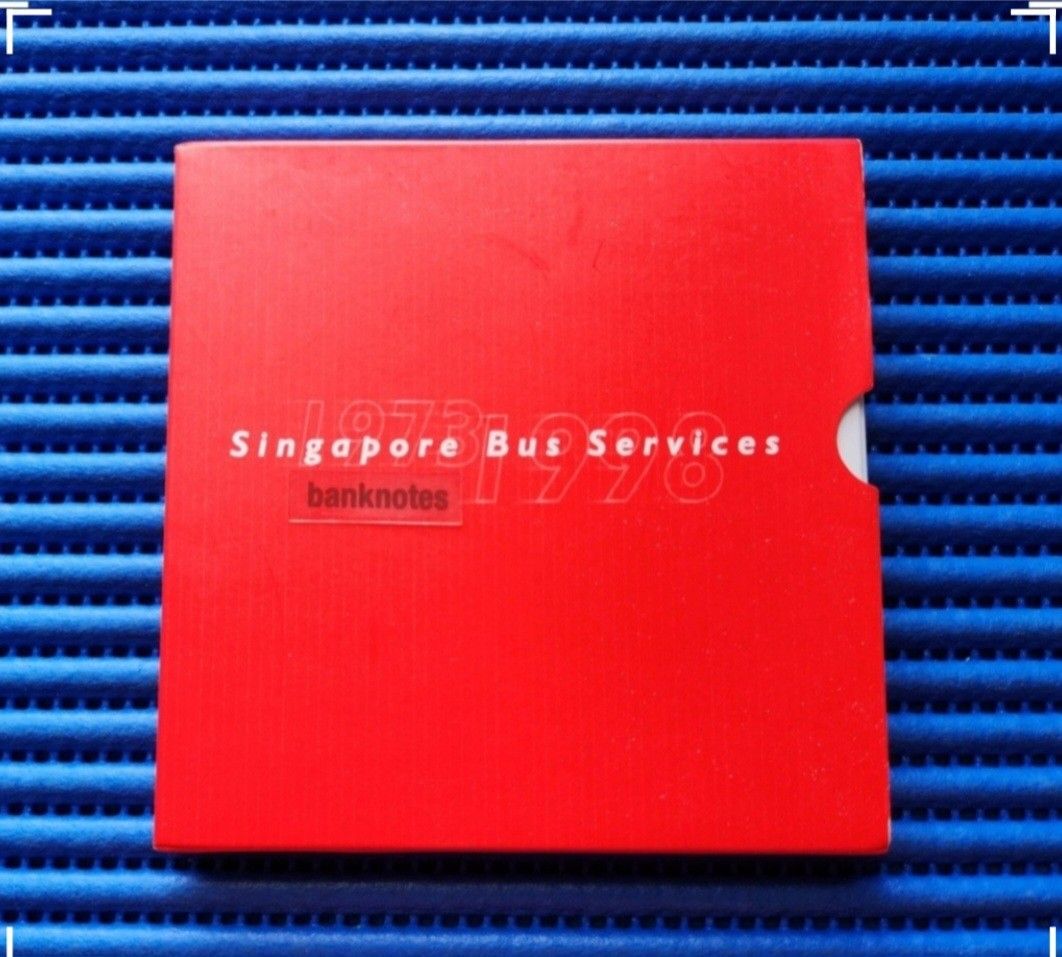 1998 Singapore Bus Services SBS 25th Anniversary Commemorative Silver ...