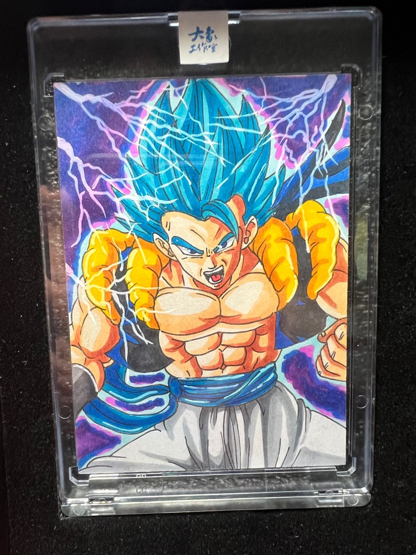 Dragon Ball Z Handdrawn (Blue Light), Hobbies & Toys, Memorabilia ...