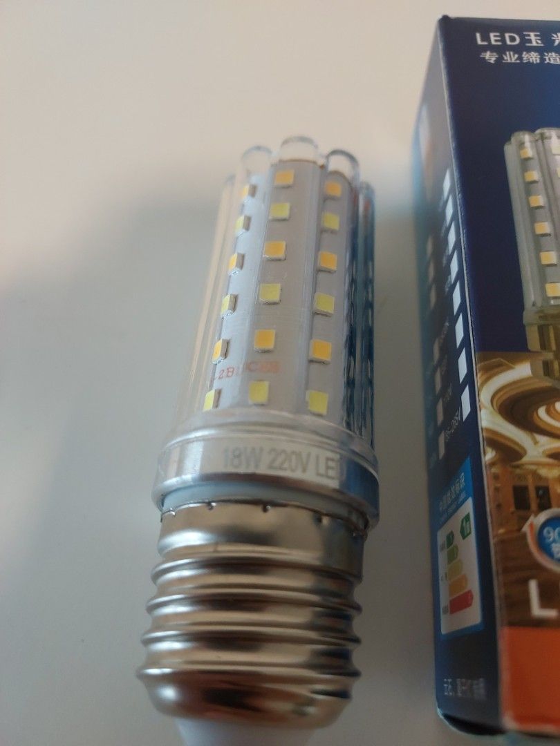 3 Colours - Colour Changing LED Lightbulb E27 Head 18W Extra Bright ...