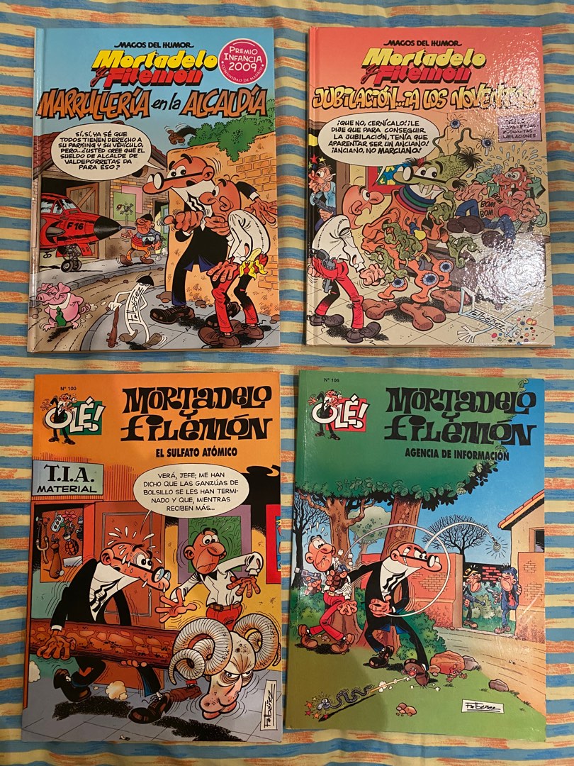 4 x Spanish Comics, Hobbies & Toys, Books & Magazines, Comics & Manga ...