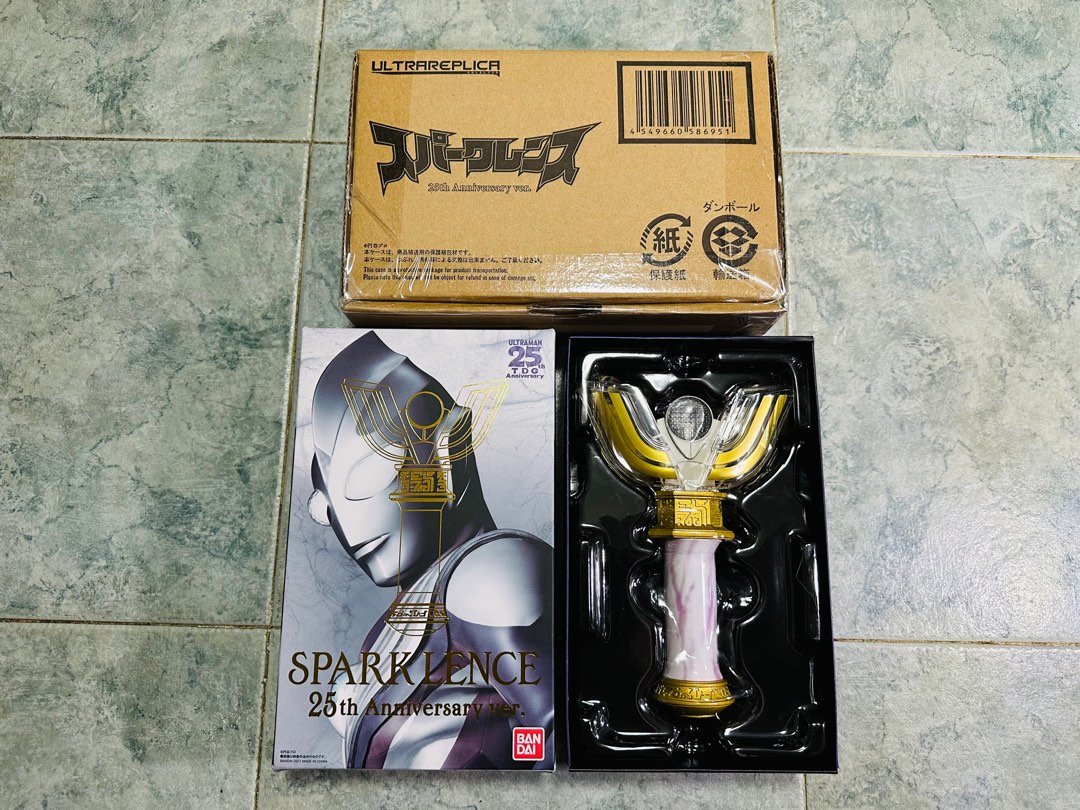 Ultra Replica Spark Lens 25th Anniversary Ver. Ultraman Tiga 超人迪加, 興趣及 ...