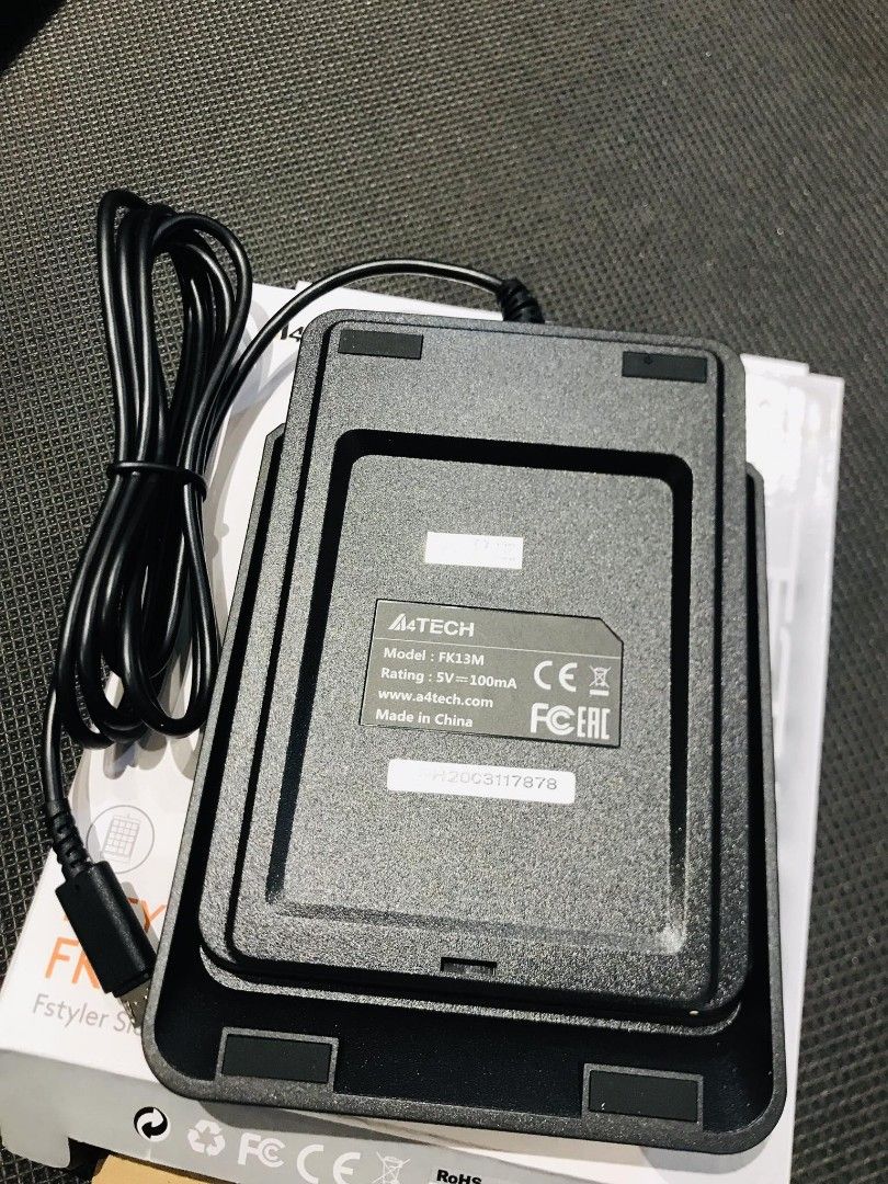 A4tech Fstyler Fk13m Numeric Keypad Micro Usb Black Computers And Tech