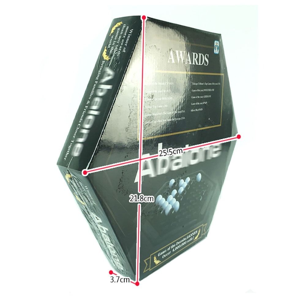 Abalone Table Games Portable Chess Set Family Board Game For Children ...