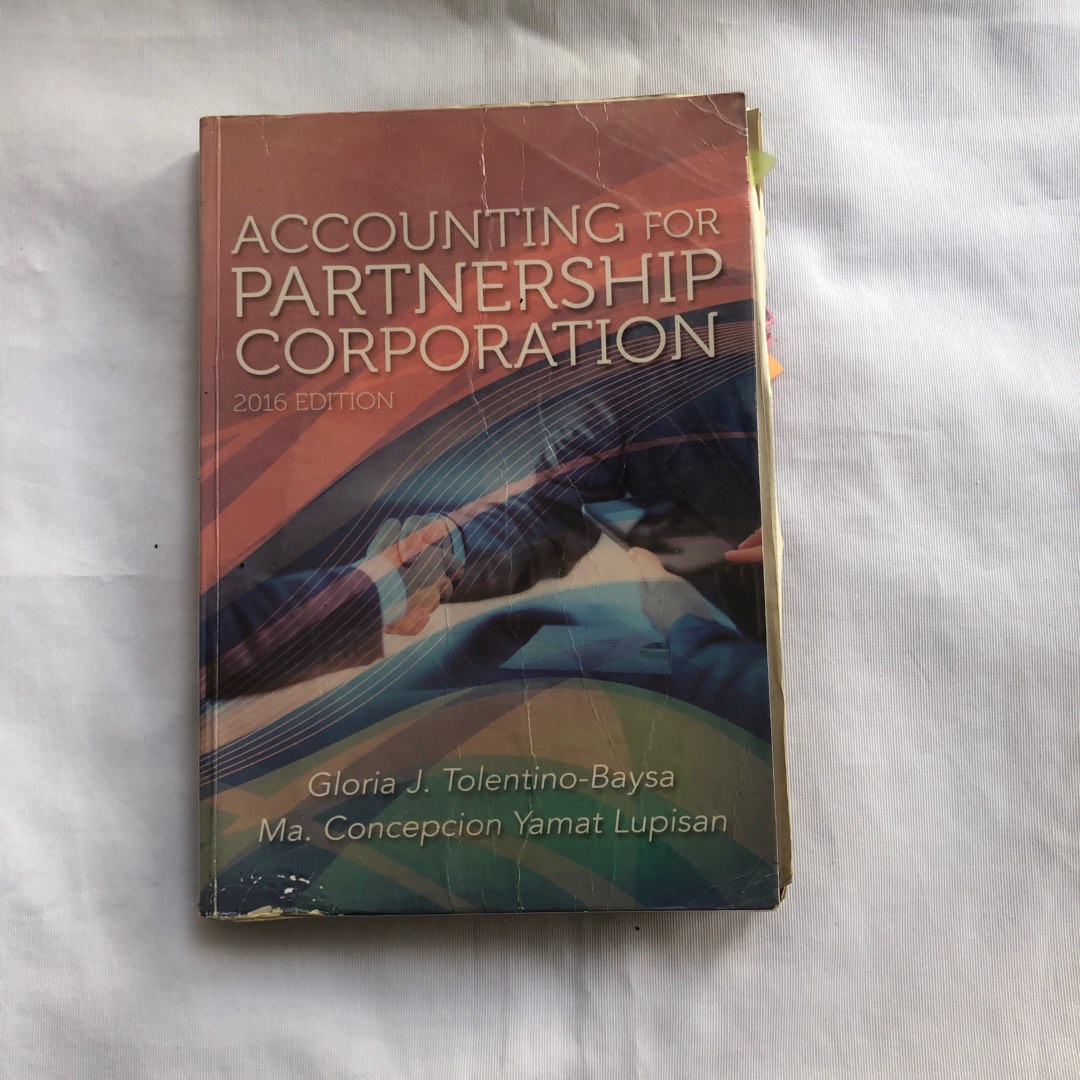 Accounting for Partnership and Corporation by Baysa Lupisan 2016 ...