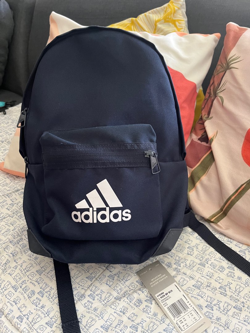 Adidas Kids Backpack Navy Blue on Carousell