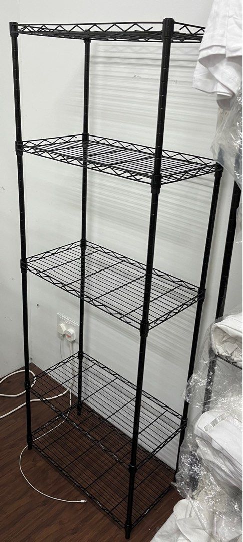 ADJUSTABLE METAL SHELF/RACK, Furniture & Home Living, Furniture ...