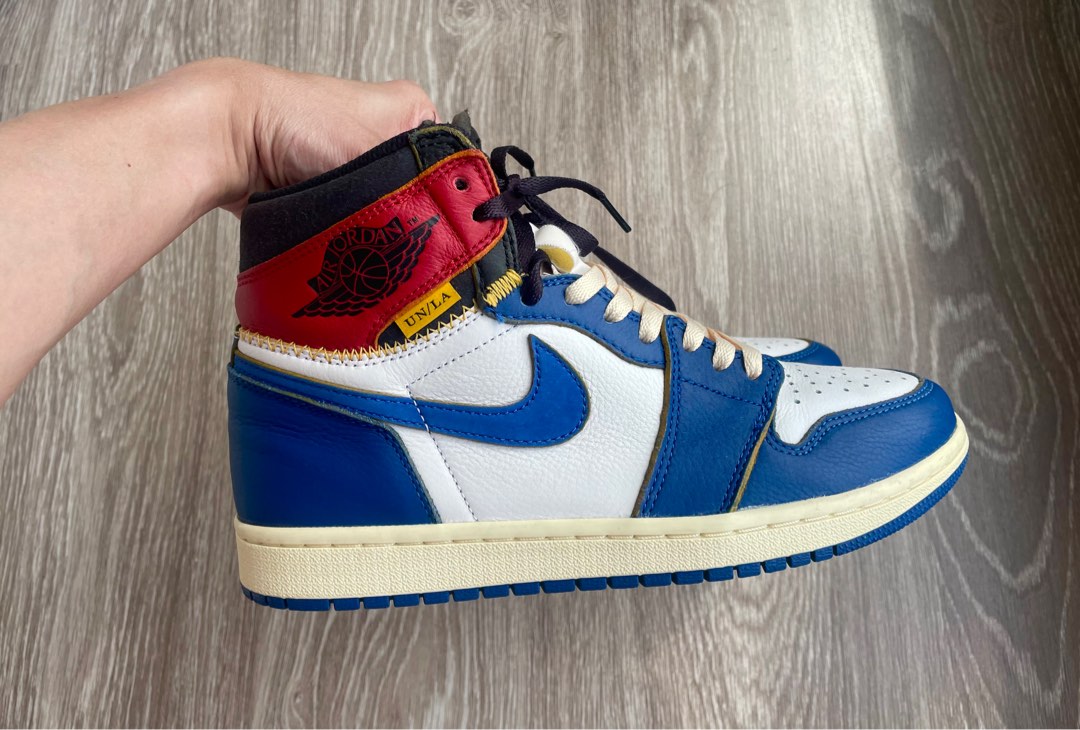 Air jordan 1 aj1 union storm blue, Men's Fashion, Footwear, Sneakers on ...