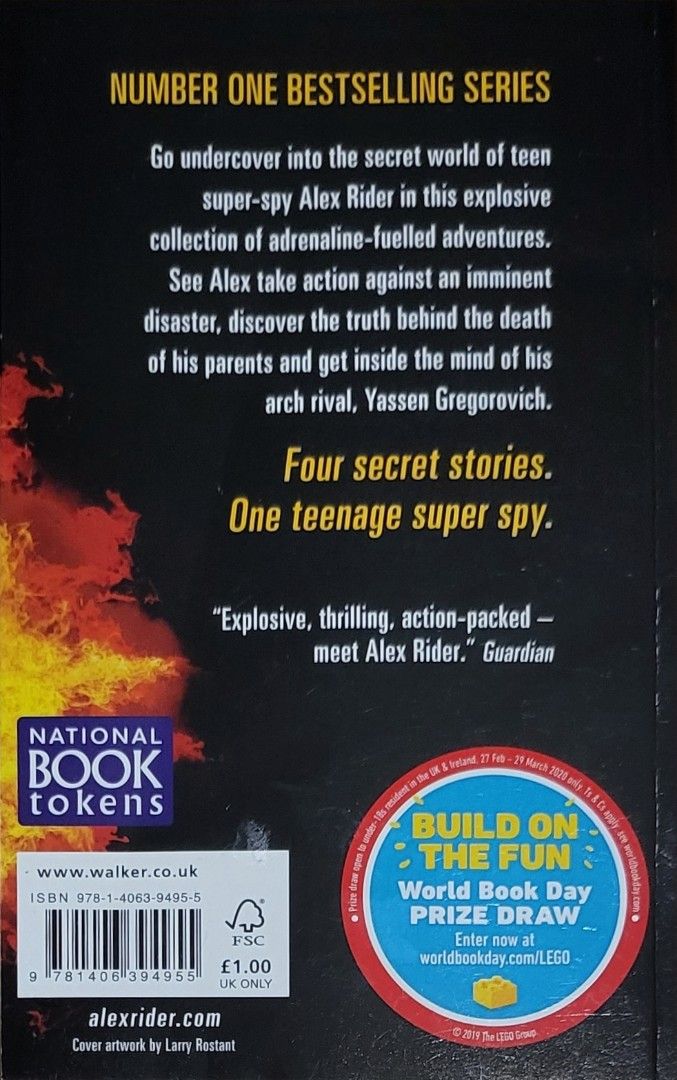 Alex Rider - Undercover, Hobbies & Toys, Books & Magazines, Fiction ...