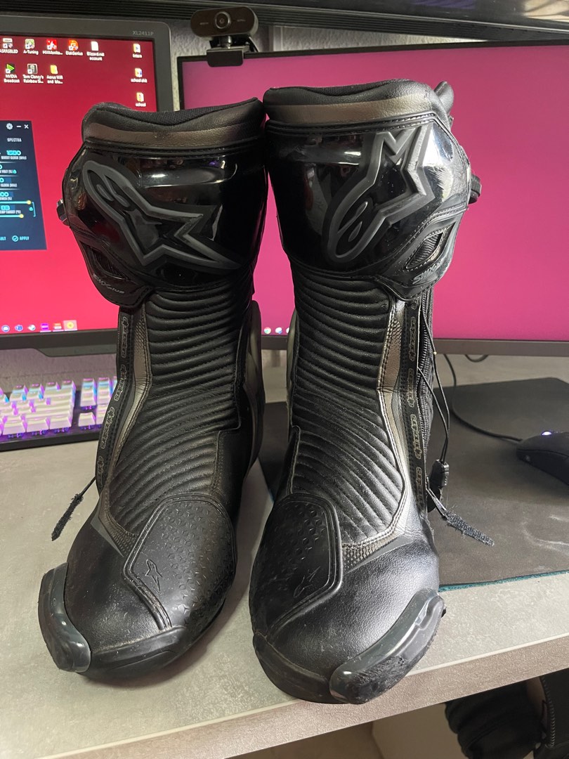 ALPINESTARS SMX V2 BOOTS 46 EUR /11.5 US, Motorcycles, Motorcycle ...