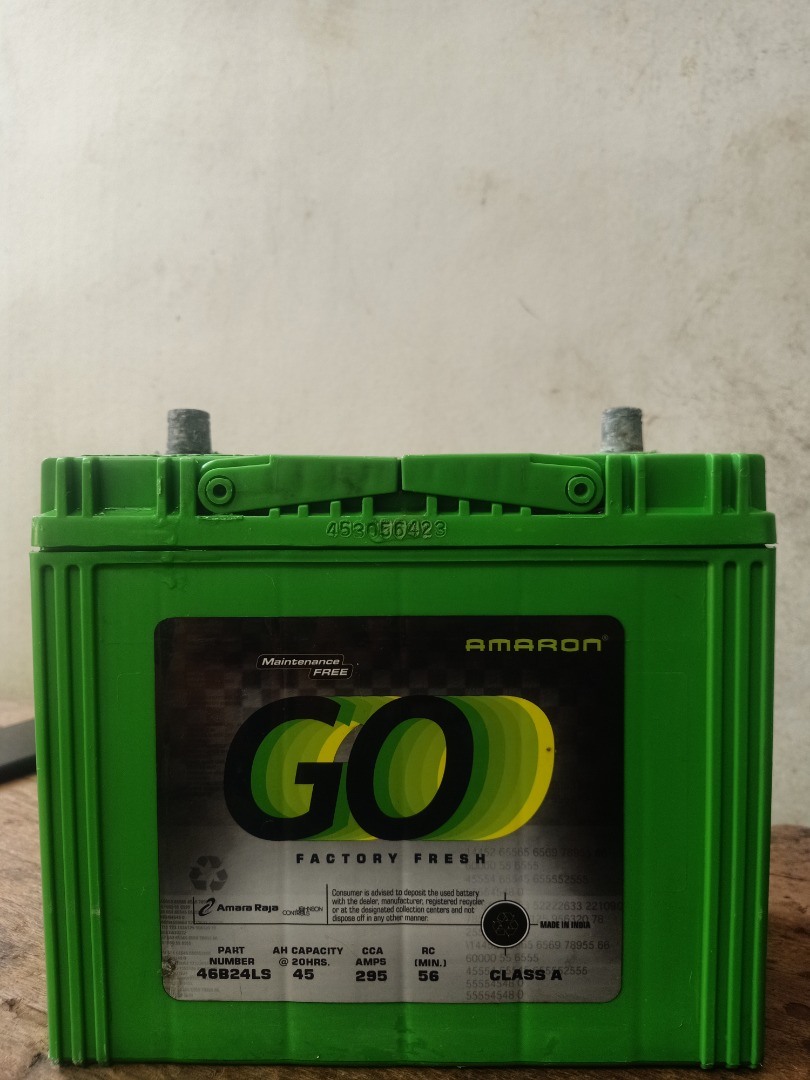 AMARON GO NS60 CAR BATTERY FOR SALE on Carousell