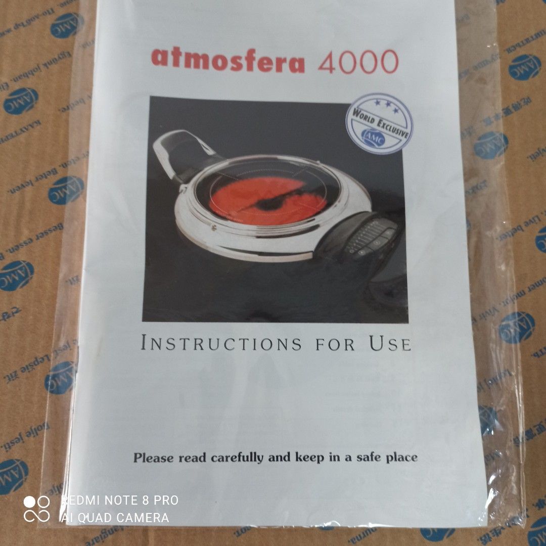 AMC Atmosfera 4000, TV & Home Appliances, Kitchen Appliances, Other ...